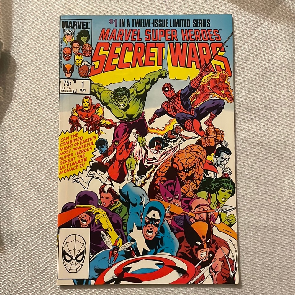 1984 Marvel Super Heroes Secret Wars Comic Book Issue… - Gem